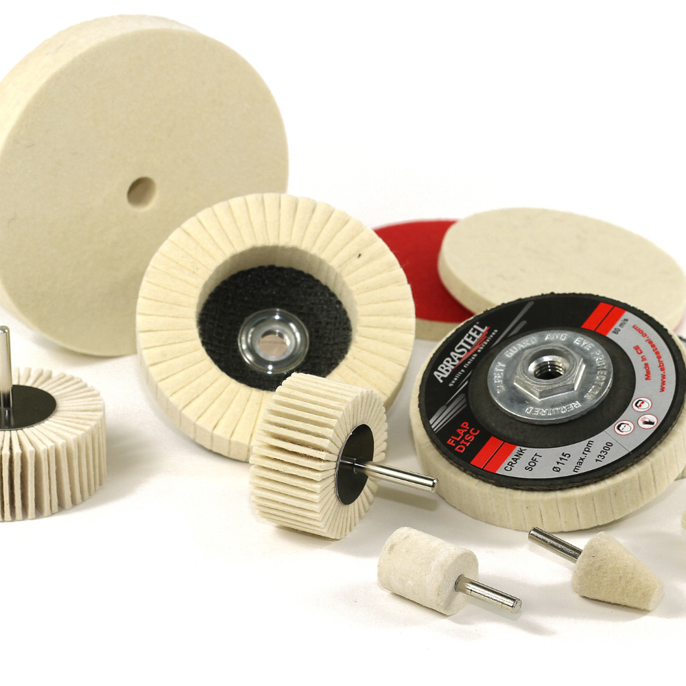 Disco de fieltro para pulir - abrasteel.com